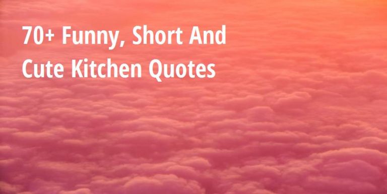 70+ Funny, Short And Cute Kitchen Quotes - Big Hive Mind