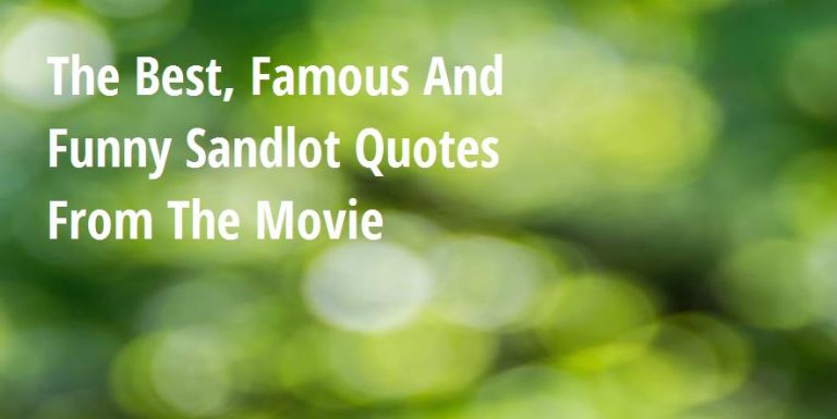 The Best Famous And Funny Sandlot Quotes From The Movie Big Hive Mind